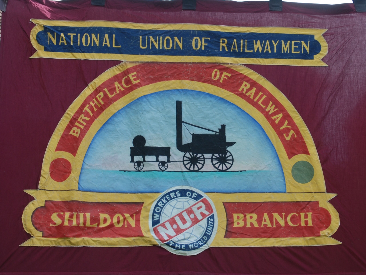 Railway Banners - Auckland Railways - Bishop Auckland